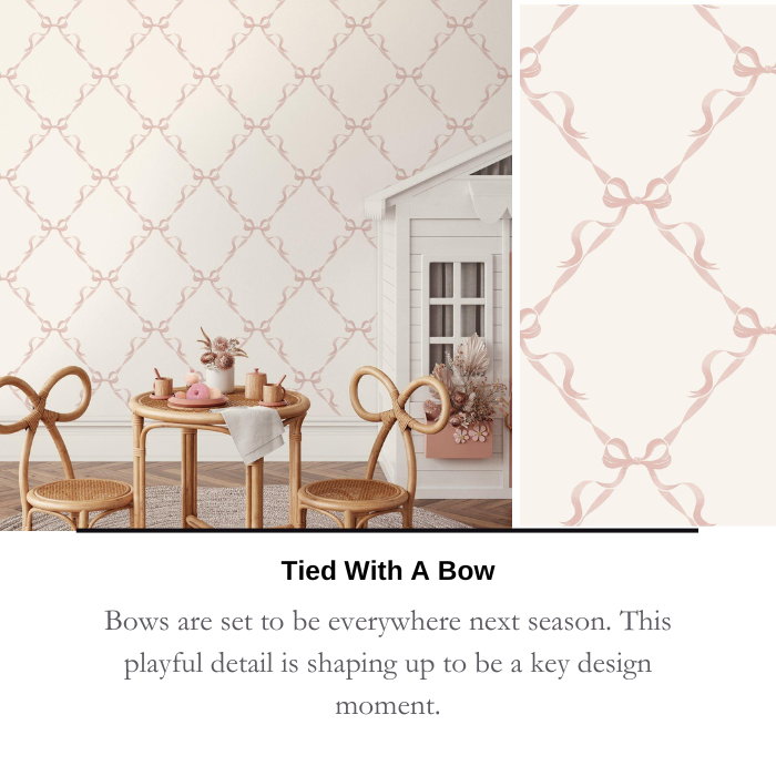 Spring Sage & Pink Wallpaper